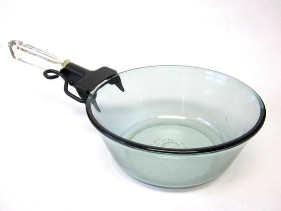 Pyrex Flameware Detachable Handle Cookware Pot by sweetie2sweetie