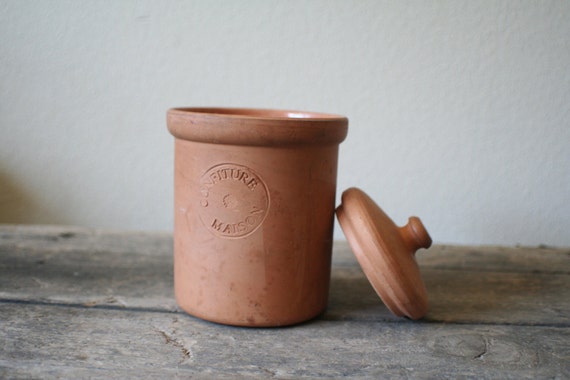Terra Cotta jar : Maison Jam by nocarnationshome on Etsy