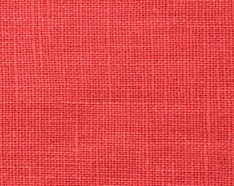 Popular items for red linen fabric on Etsy