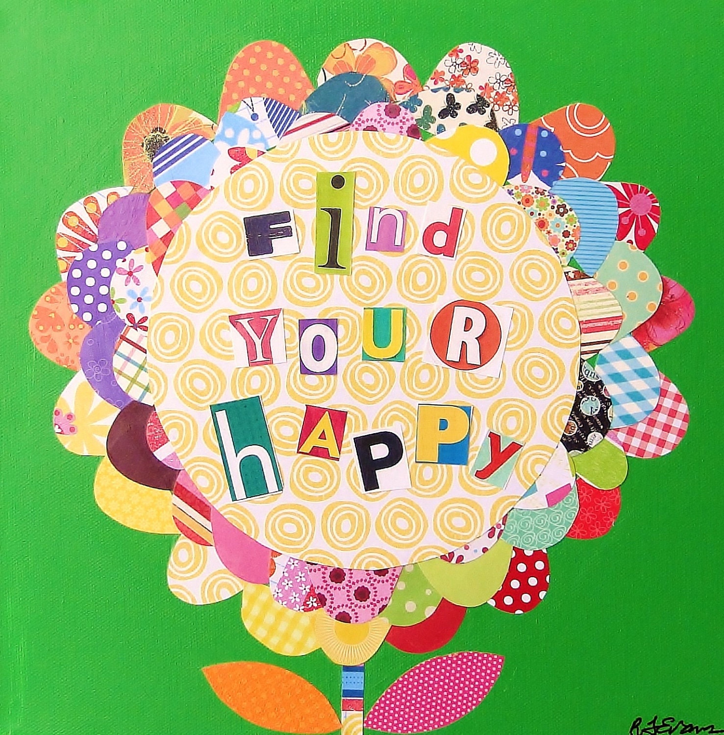 Find Your Happy 8 x 10 print