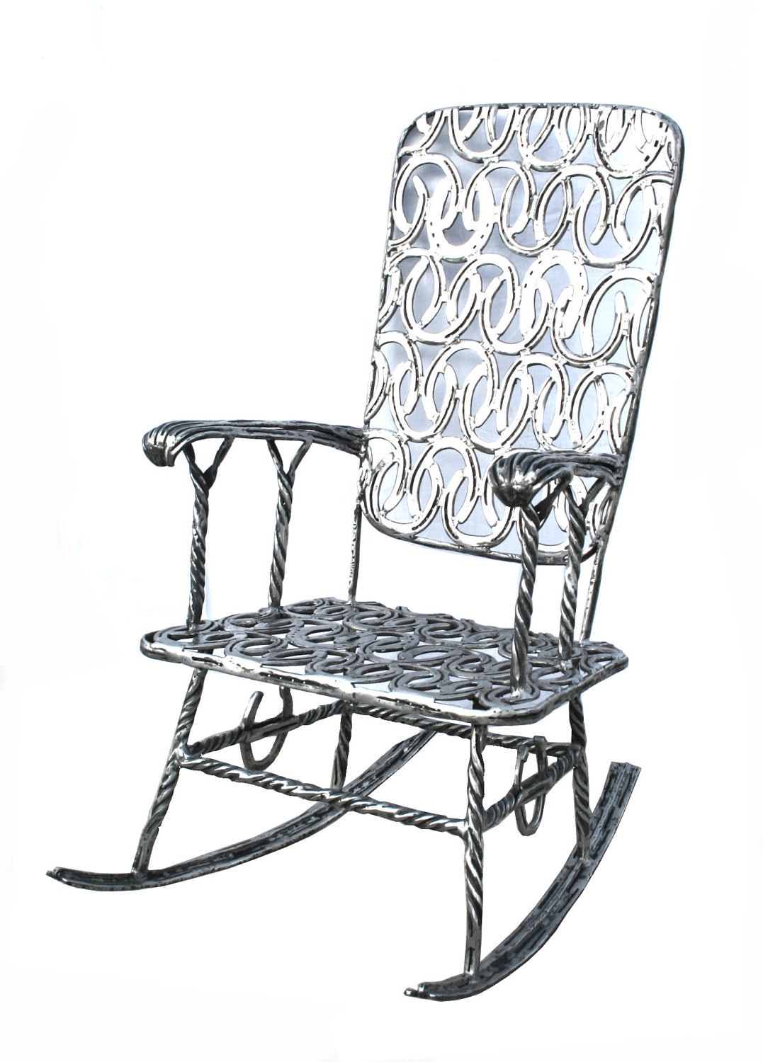 Horseshoe Rocking Chair by SaltCreekCrafts on Etsy