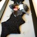 Knitted Dissected Bat Specimen
