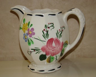 Blue ridge pitcher | Etsy