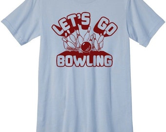 Popular items for lets go bowling on Etsy