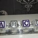 Bling Alphabet ABC Wood Blocks with Swarovski by XtremeDecor