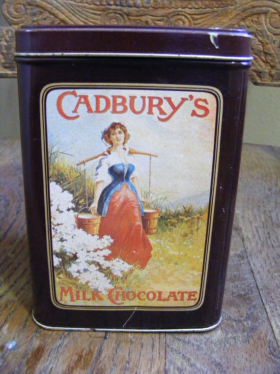Items similar to Vintage Cadury's Tin on Etsy