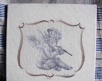 Putti painting | Etsy