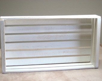 Distressed white box | Etsy