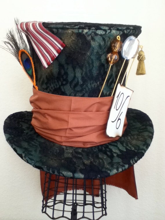 Alice In Wonderland Tim Burton Mad Hatter Hat