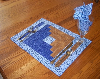 Log cabin placemats | Etsy