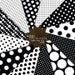 Black & White Polka Dots Digital Paper for Scrapbooking
