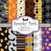 Spooky Pack Halloween Digital paper set