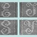 Alphabet Crochet Pattern A-Z Initials Vintage 1920s PDF T209