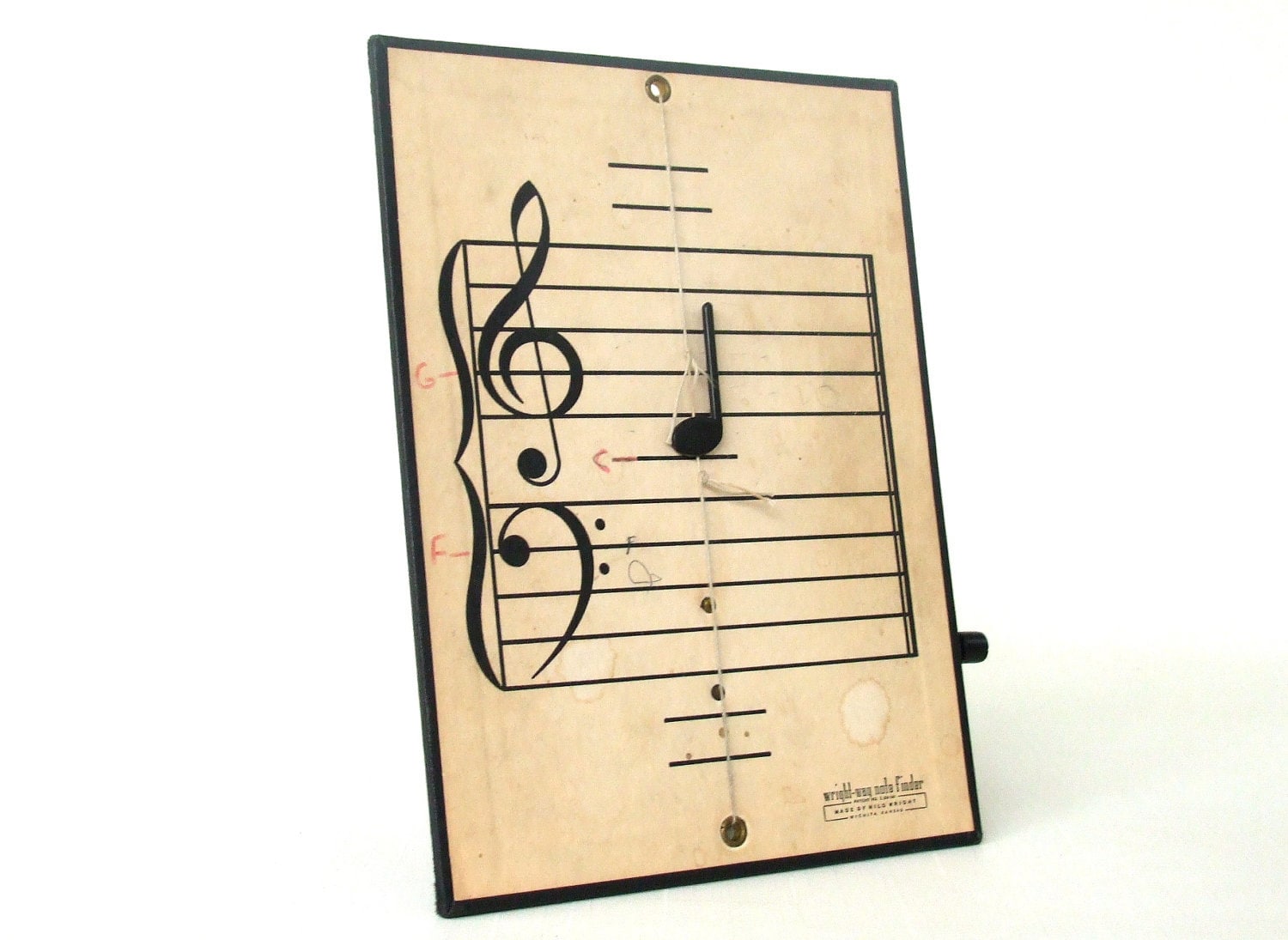 Wright Way Note Finder Music Musical Piano Teacher Accessory