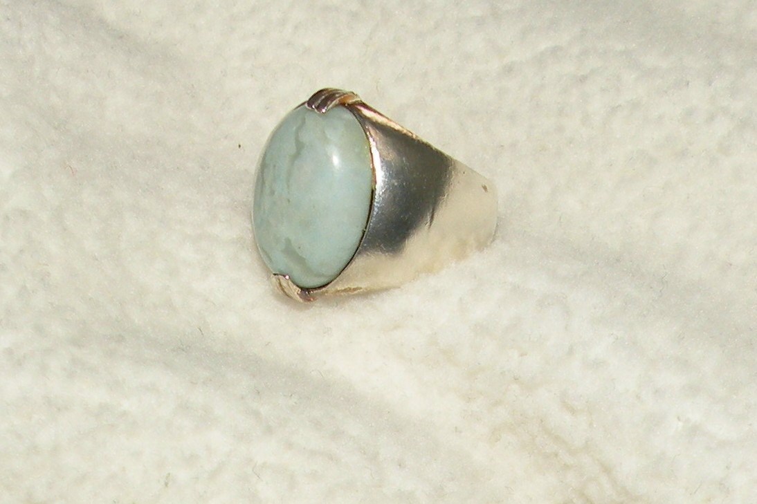 Mens Jasper Ring