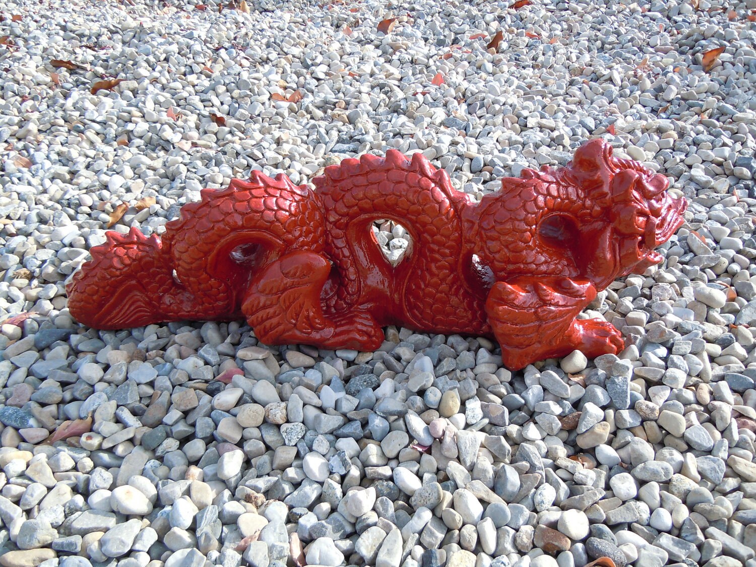 Concrete Dragon Garden Statue