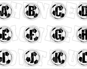 Soccer alphabet | Etsy