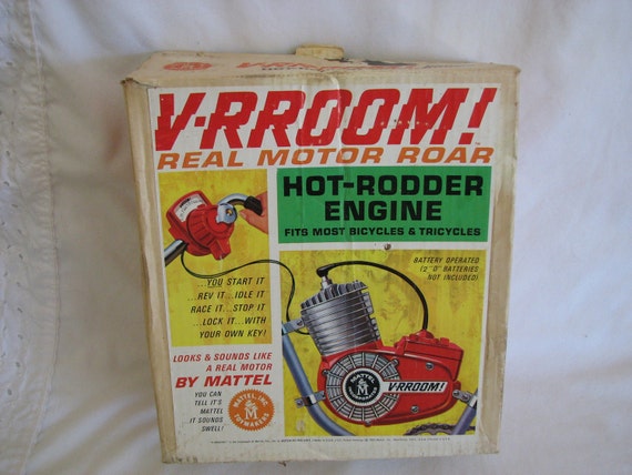 1962 VROOM By Mattel Hot Rodder Engine by thelongacreflea on Etsy