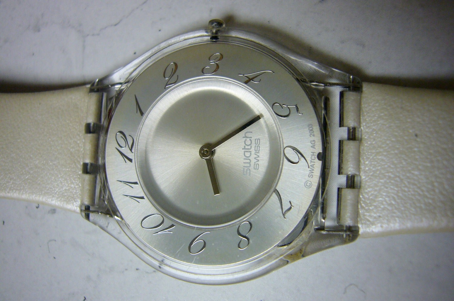 Wristwatch Wrist Watch SWATCH watch Ultra Flat Thin Watch