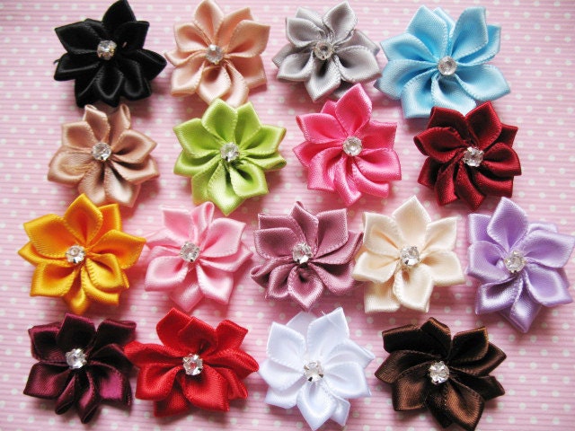 Ribbon flowers - Imagui