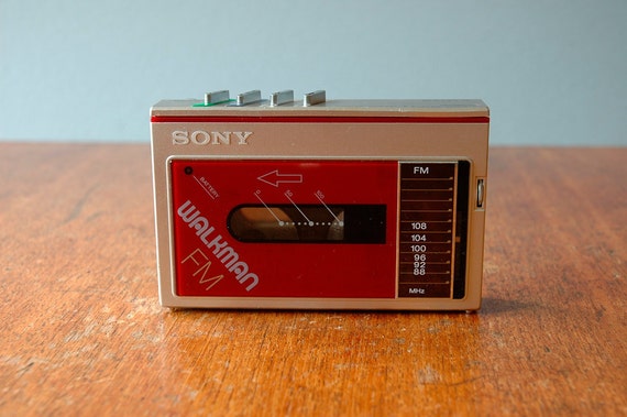 Vintage Sony Walkman WM-F10 RESERVED for Dave