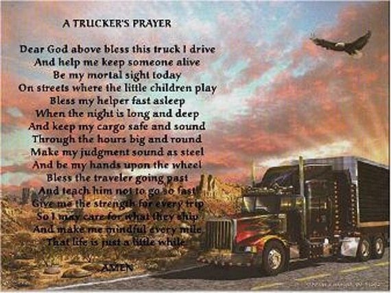 Truck Driver Prayers Quotes Thoughts And Prayers Meme Truck | the quotes