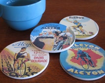Popular items for bicycle coasters on Etsy