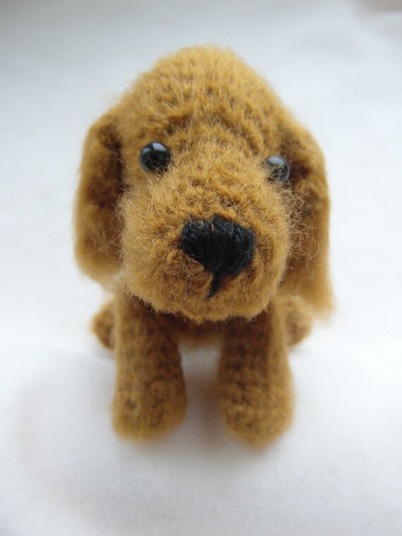 Cocker Spaniel puppy crcohet PATTERN PDF instructions
