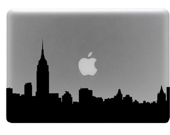 New York Skyline Macbook Decal / Macbook Sticker / Laptop Decal