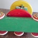 Vintage Pull Toy Wooden Carousel by Brio