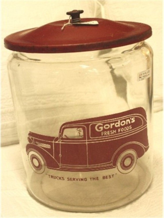 Gordon Snack Jar1940s-1950s