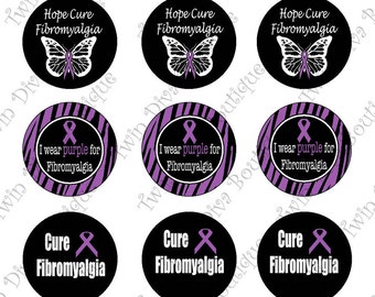 Fibromyalgia ribbon | Etsy