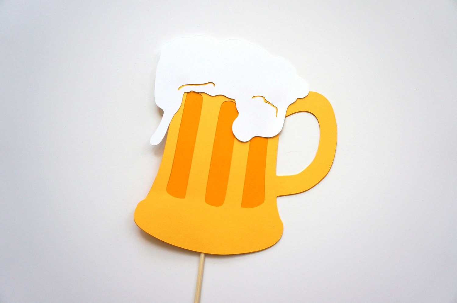 Photo Booth Props Beer Mug on a stick Photo booth Prop Fun