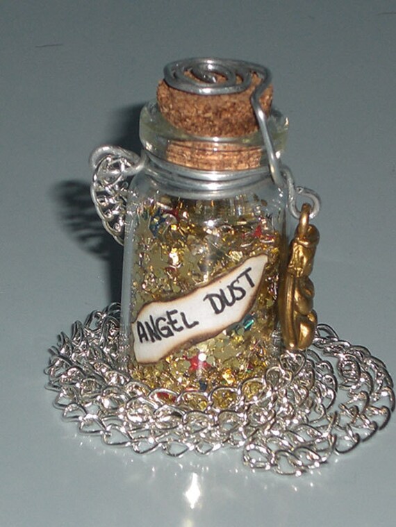 Items similar to Angel Dust Vial necklace on Etsy