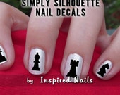 Unique Nail Art Decals by InspiredNails on Etsy