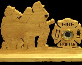 Popular items for firefighter frame on Etsy