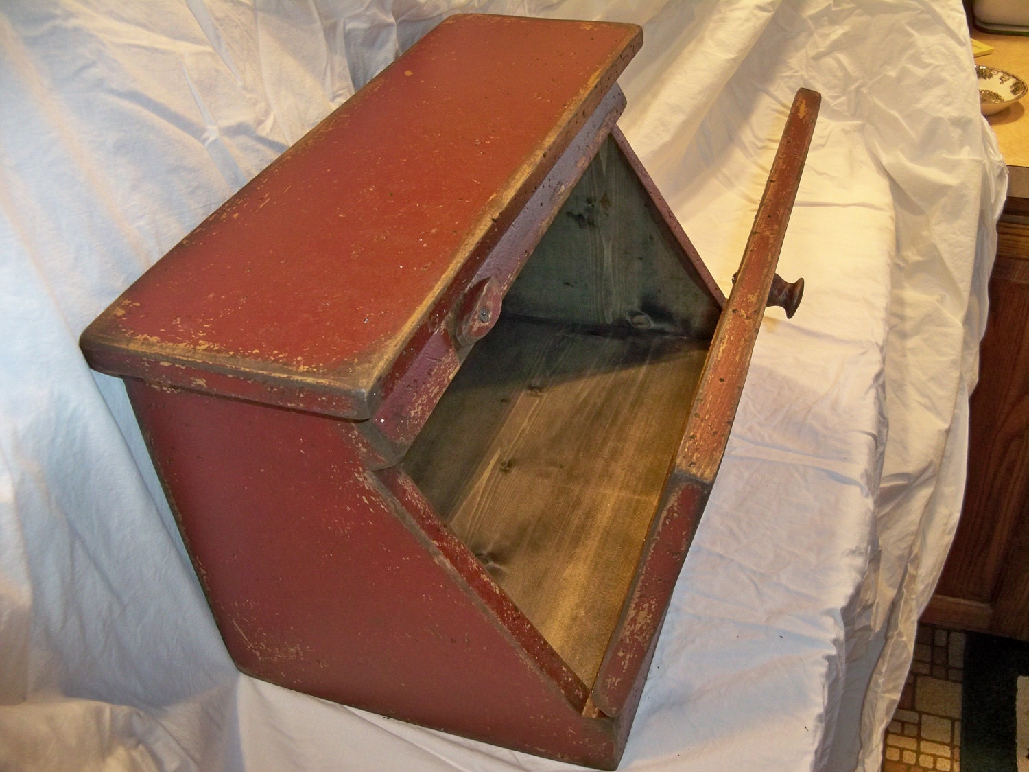 Bremen Bread Box by TheBarnWoodshop on Etsy