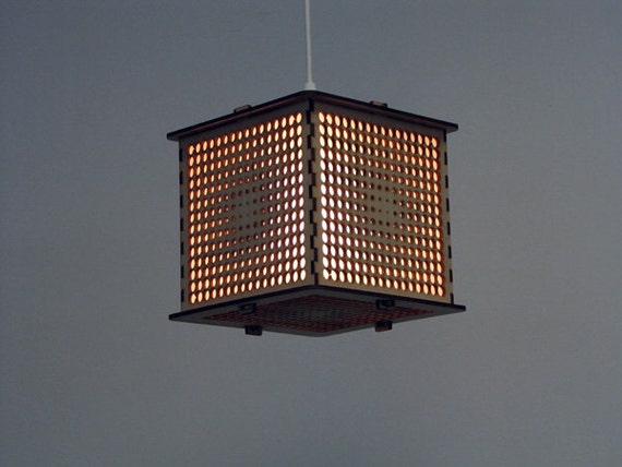 Items similar to Wood Lighting Fixture on Etsy