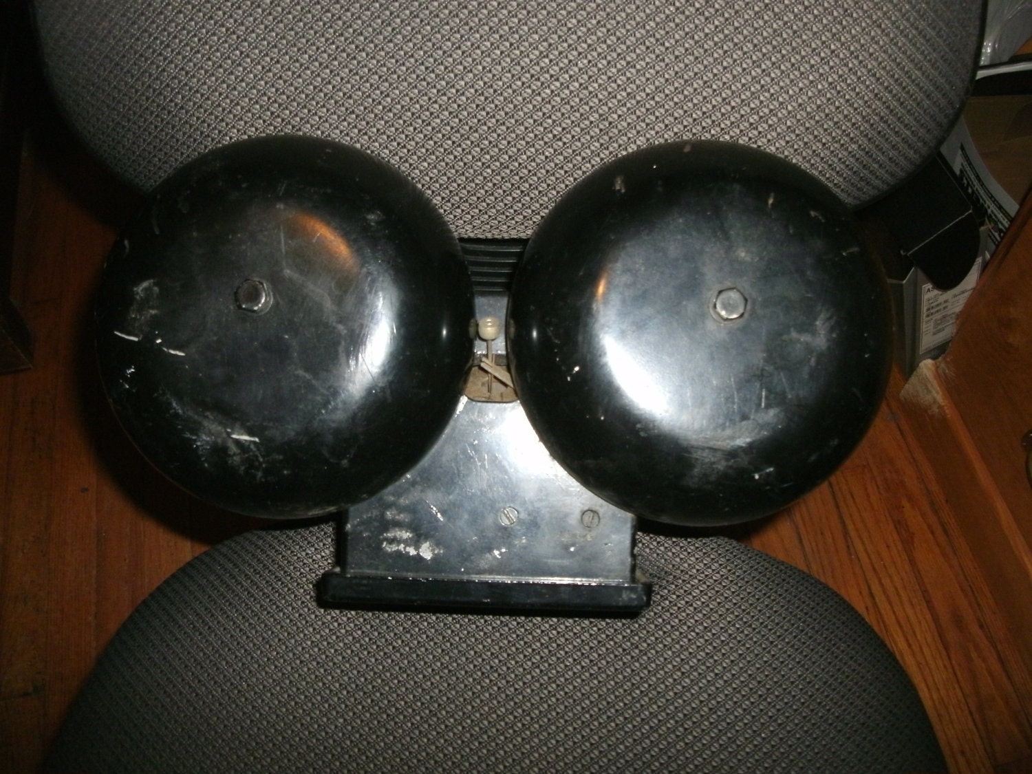 Electric Barn bell by Automatic electric Co Dual bell ringer