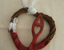 Popular items for wicker wreath on Etsy