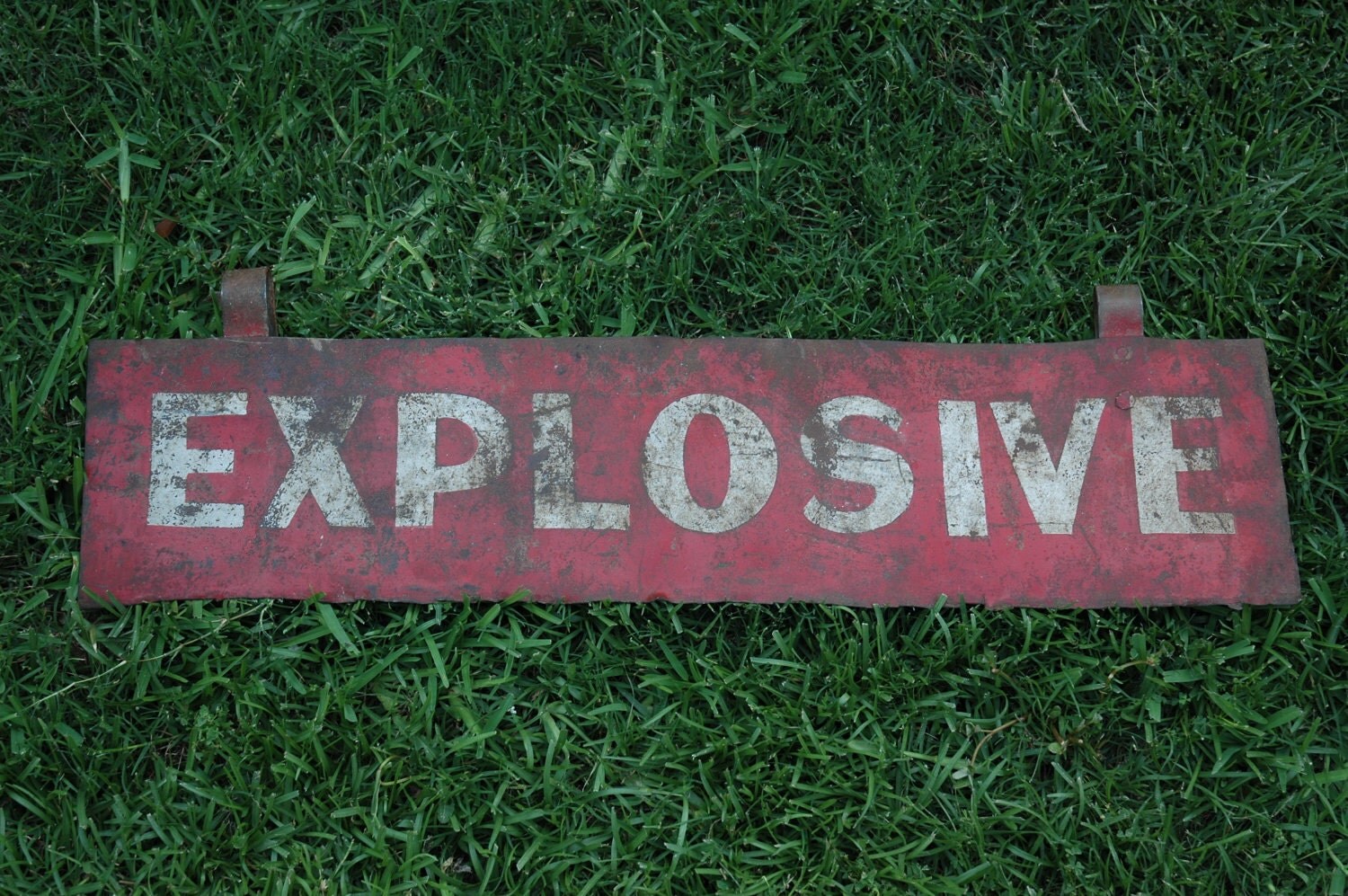 Antique Vintage Explosive Sign Sale by FindingBrooke on Etsy