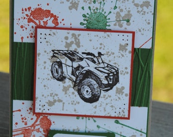 4 wheeler birthday | Etsy