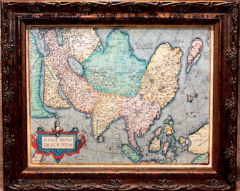 Scotland Map Print of a 1747 Map on Parchment Paper