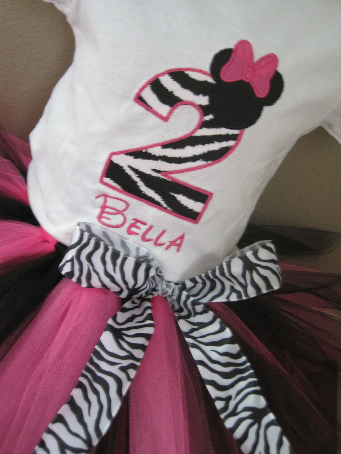 Fiesta Minnie Mouse zebra - Imagui