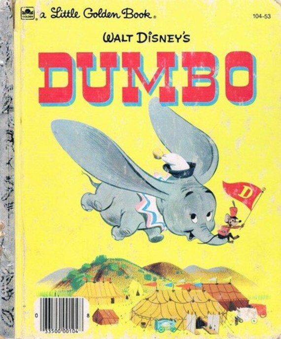 Dumbo Little Golden Book Classic Childrens Literature by Penneys
