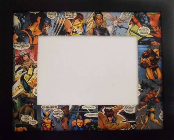 Marvel Comics Picture Frame with Matte X-men featuring