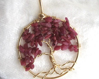 Popular items for real ruby necklace on Etsy
