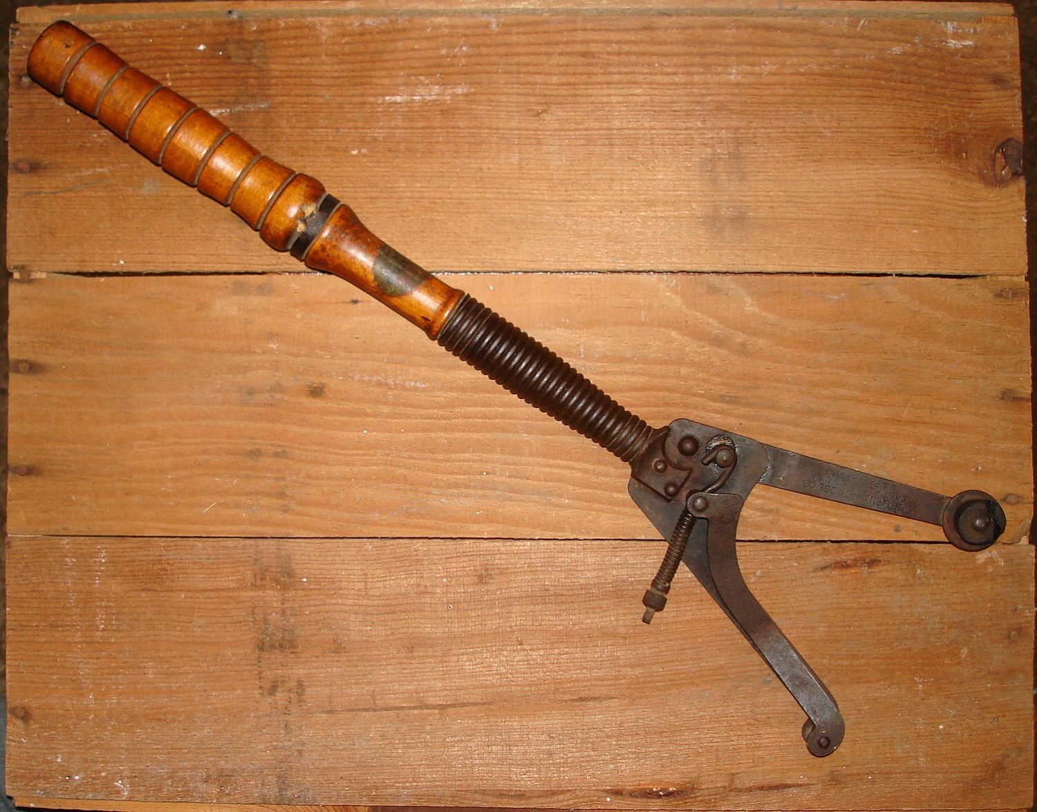 Vintage Winchester Western hand trap for by TimeCapsuleOpen