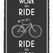 Bicycle Print Quote Print Art Print Bike Poster Cyclist