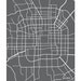 Beijing City Map Print / China Art Modern Line Map Poster
